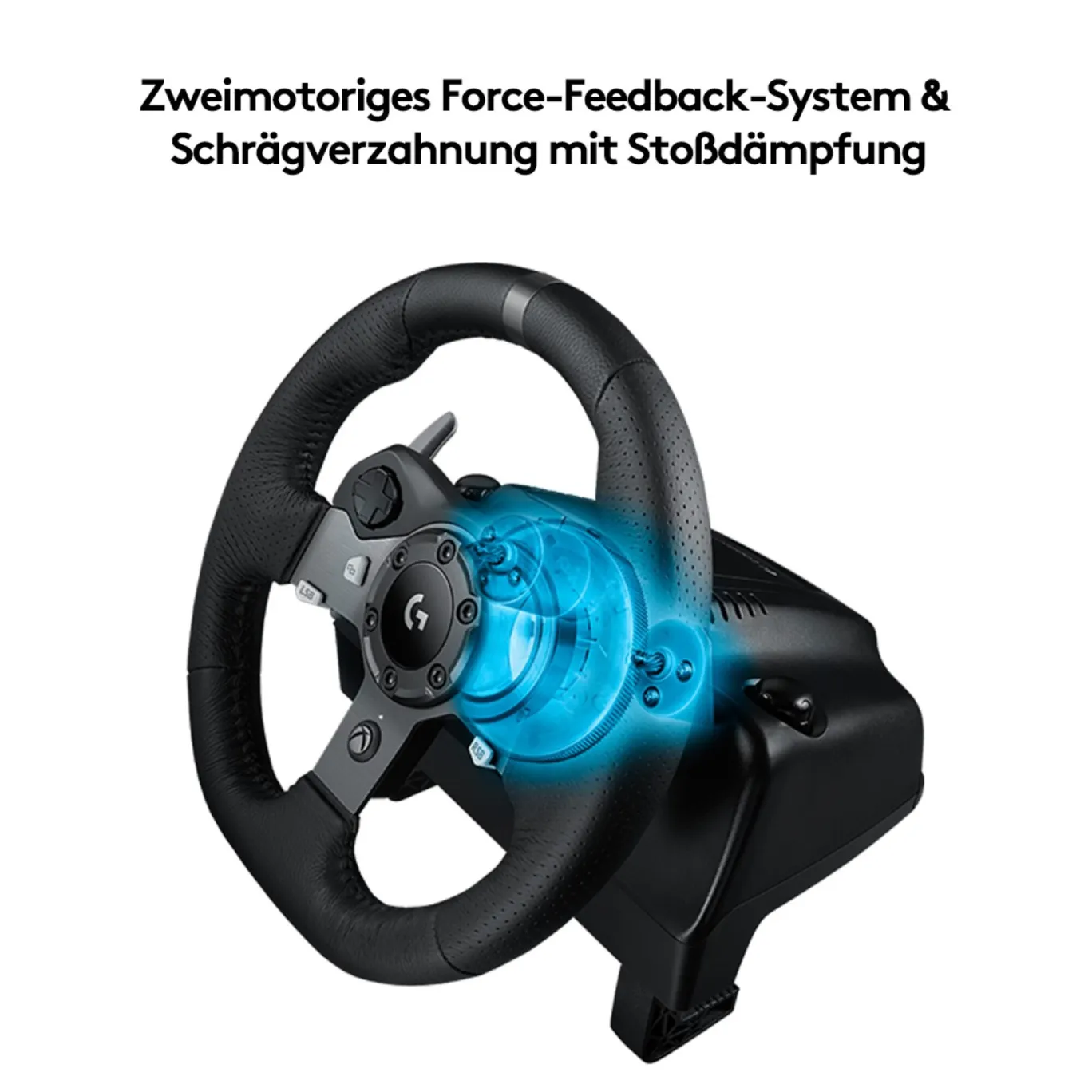 Logitech G920 Driving Force Rennlenkrad Pedale fur XBOX One und PC