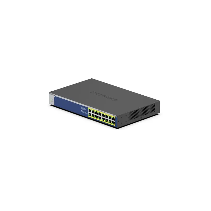 Netgear GS516PP 16 Port Gigabit Ethernet LAN PoE Switch (16x PoE+ 260W ...