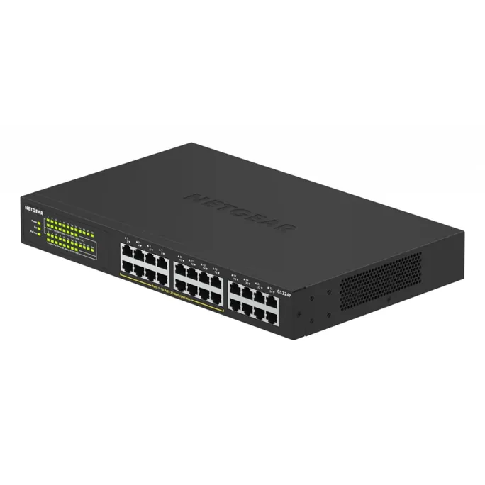 NETGEAR GS324P 24 Port Gigabit Ethernet LAN PoE Switch (mit 16x PoE+ ...