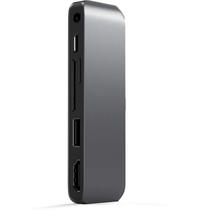 Satechi USB-C Mobile Pro Hub SD Space Grau