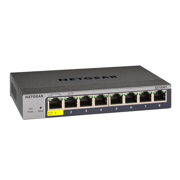 Netgear ProSAFE GS108Tv3 Smart Managed Switch
