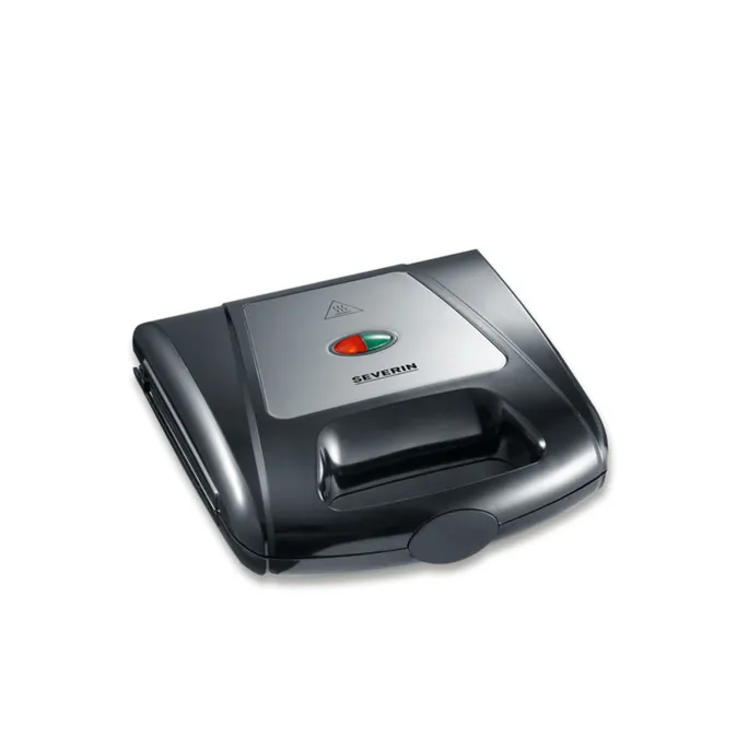 Severin SA 2968 Multi-Sandwich-Toaster, ca. 1000 W, schwarz/chrome