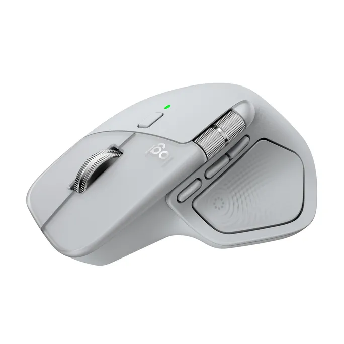 Logitech MX Master 4 Pale Grey Kabellose Desktop Maus | Haptisches ...