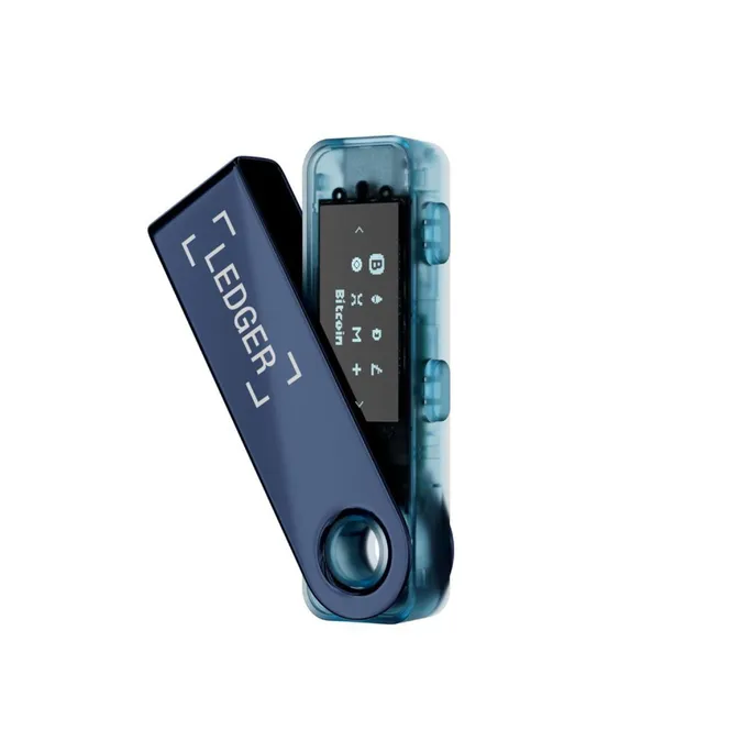 Ledger Nano S Plus Hardware-Geldbörse neptun-blau