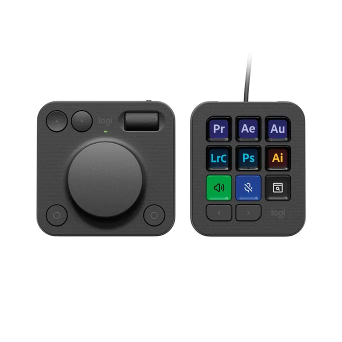 Logitech MX Creative Console Grafit - MX Creative Dialpad, MX Creative ...