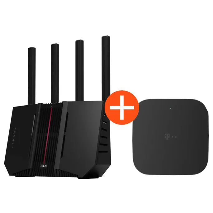Glasfaser-Bundle aus ASUS BE9700 Tri-Band Router + Telekom Glasfaser ...