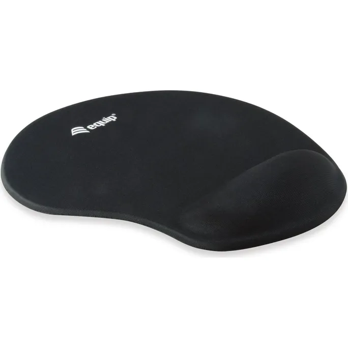 Equip 245014 Gel Mouse Pad mit Handballenauflage Schwarz