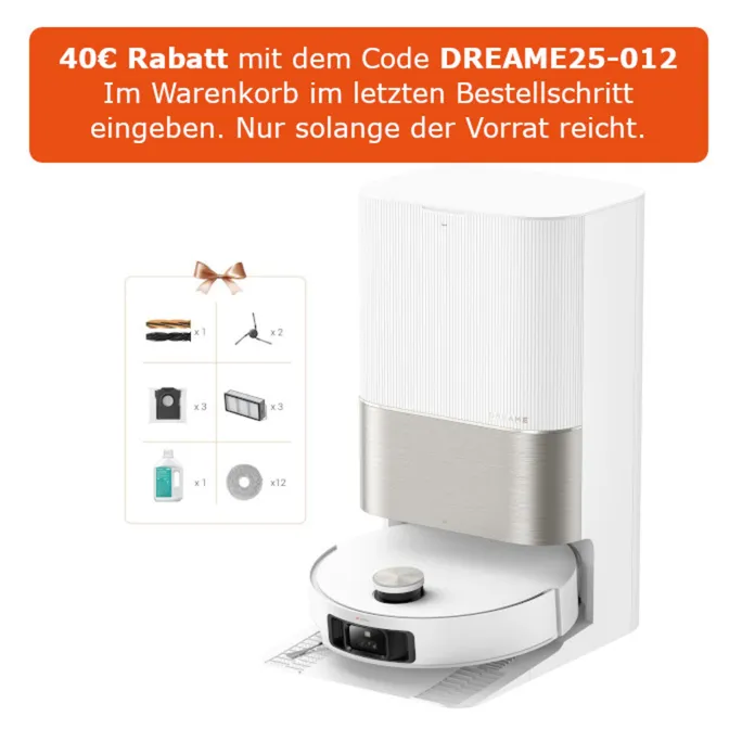 [40€ Rabatt mit dem Code DREAME25-012] Dreame X50 Ultra Complete Saug ...