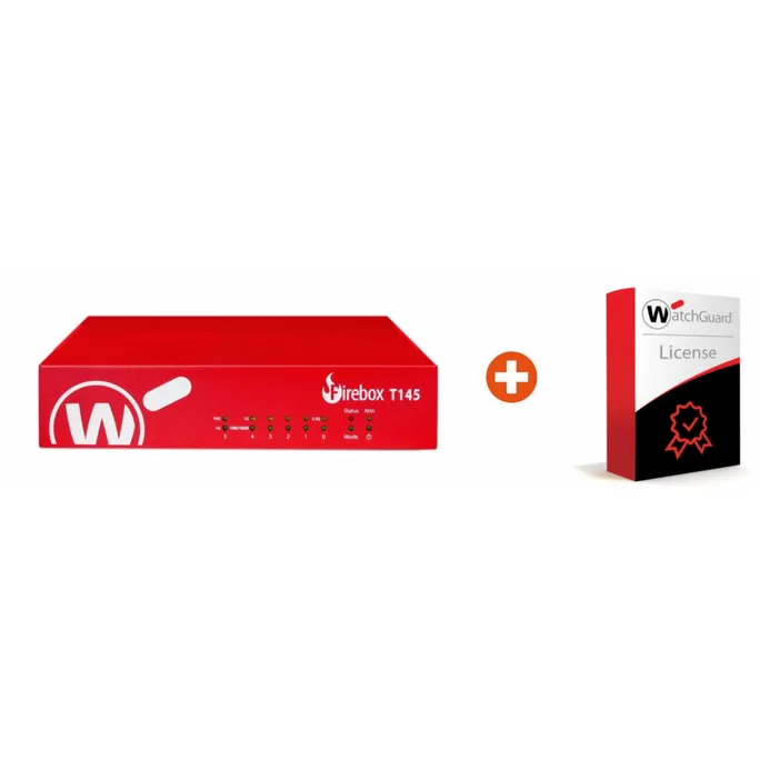 Bundle: Watchguard Firebox T145 + Total Security Lizenz, 3 Jahre