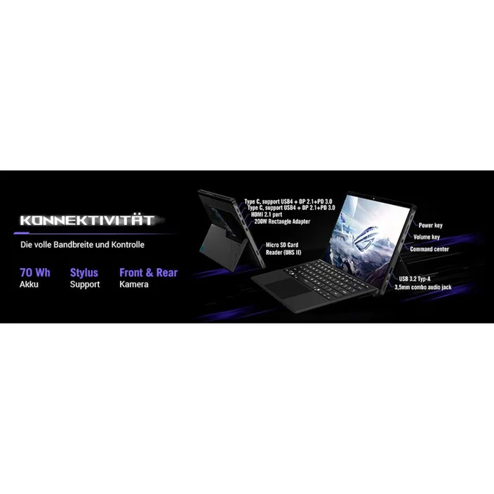 ASUS ROG Flow Z13 GZ302EA-RU073W 13,4" WQXGA Touch AI MAX+ 395 32GB/1TB ...