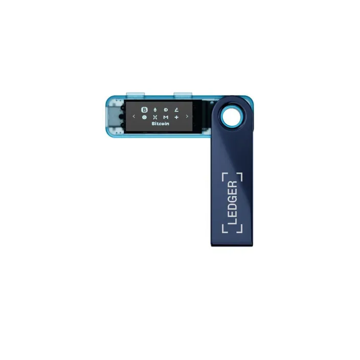 Ledger Nano S Plus Hardware-Geldbörse neptun-blau