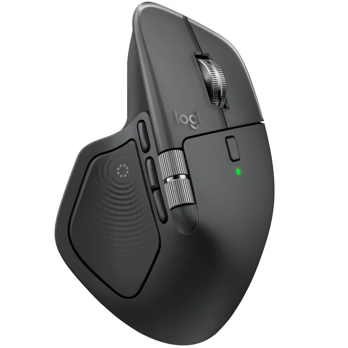 Logitech MX Master 4 Combo für Windows Grafit, Kabellose Maus ...