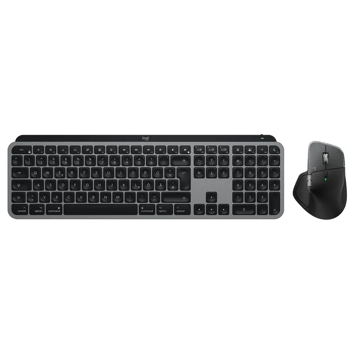 Logitech MX Master 4 Combo für Mac Space Black/ Schwarz, Kabellose Maus ...
