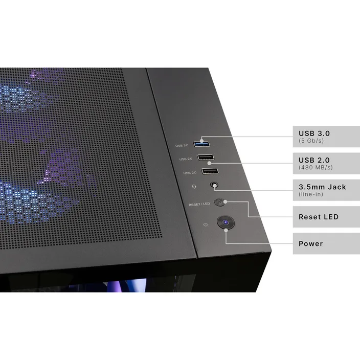 Captiva PC Advanced Gaming R92-626 Ryzen 7 7800X3D 32GB/2TB SSD RTX ...