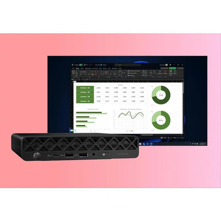 HP ProDesk 4 Mini G1i Core Ultra 7 265T 16GB/512GB SSD Windows 11 Pro ...