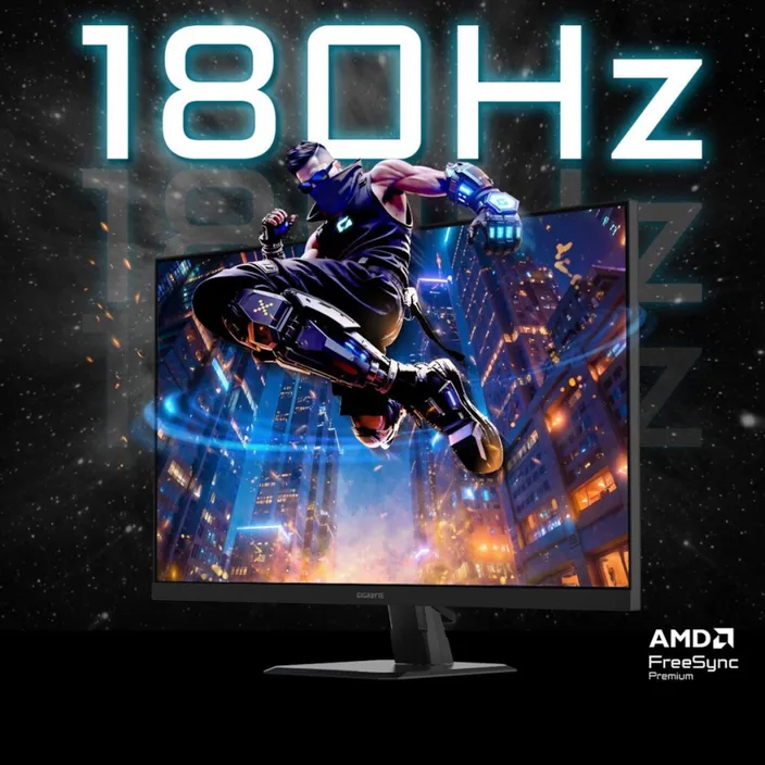 GIGABYTE GS32QA 31.5 Zoll WQHD Fast IPS LED 16:9 180 Hz Gaming Monitor