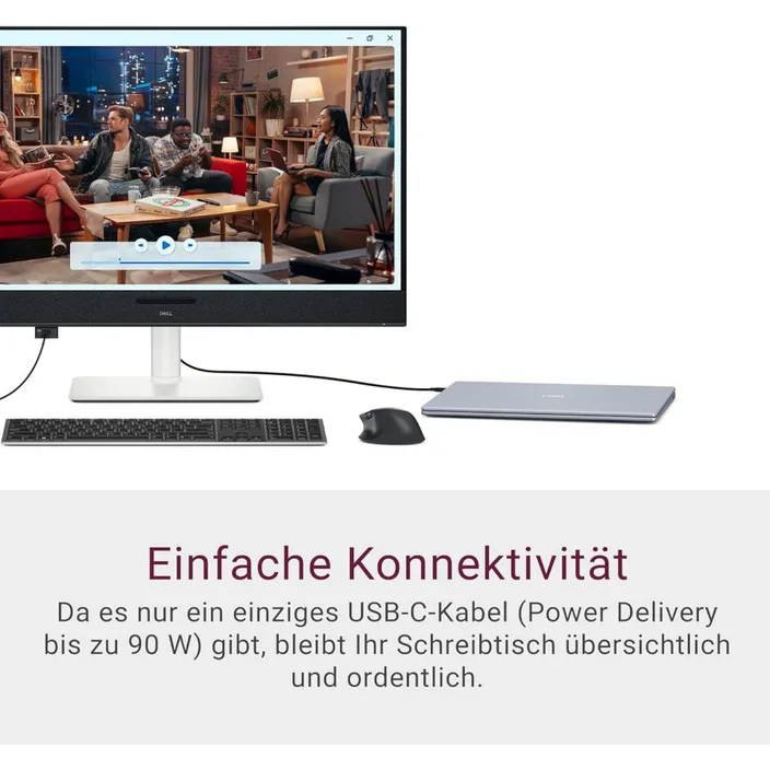 Dell S3225QC 31.5 Zoll 4K (UHD) QD-OLED 16:9 120 Hz Office Monitor