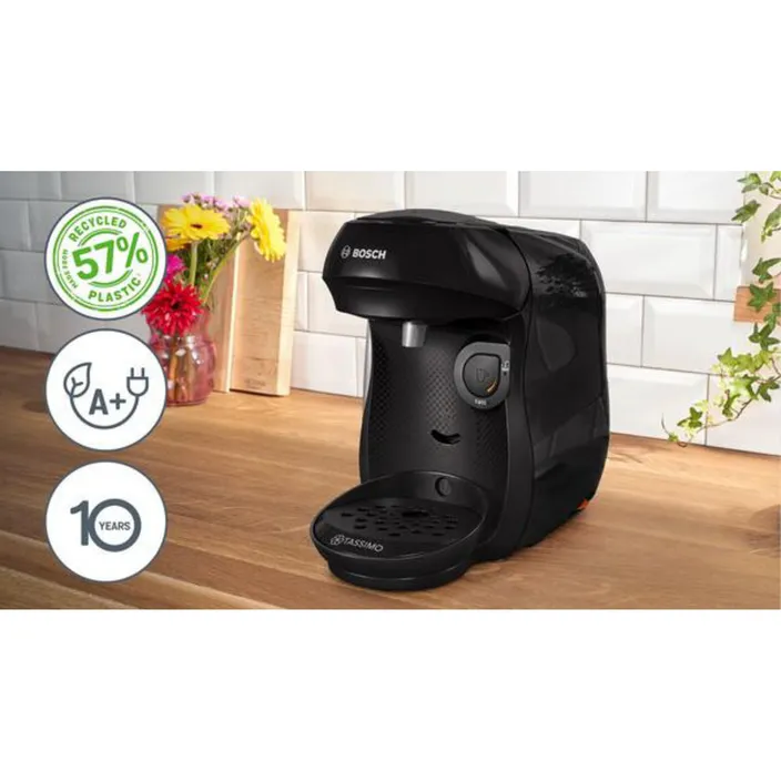 Bosch TAS102E TASSIMO Multi-Getränke-Automat HAPPY friendly black