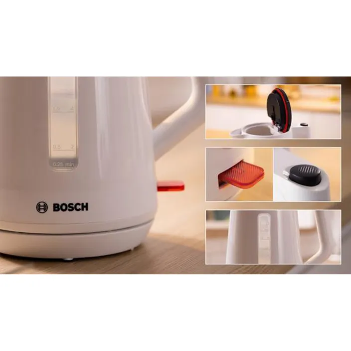 Bosch TWK1M121 Wasserkocher 1,7 L MyMoment weiß